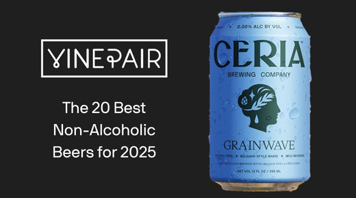 VinePair: The 20 Best Non-Alcoholic Beers for 2025 - Ceria Brewing Company
